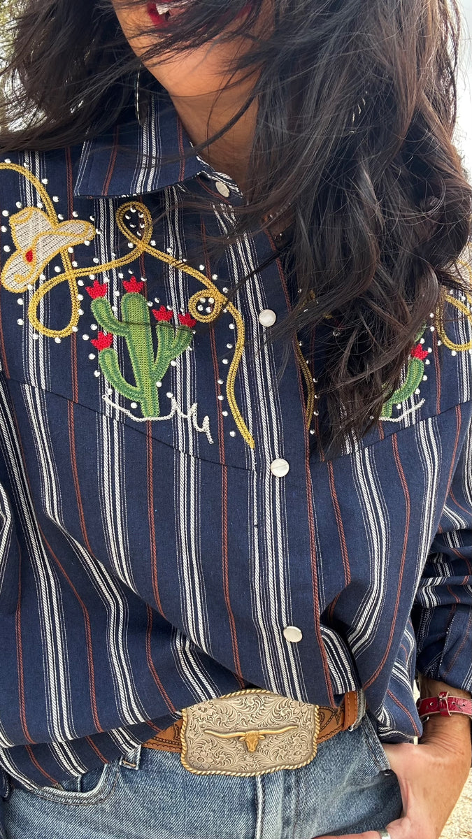 The Stage Coach Embroidered Shirt – Pradera - purveyors of the west
