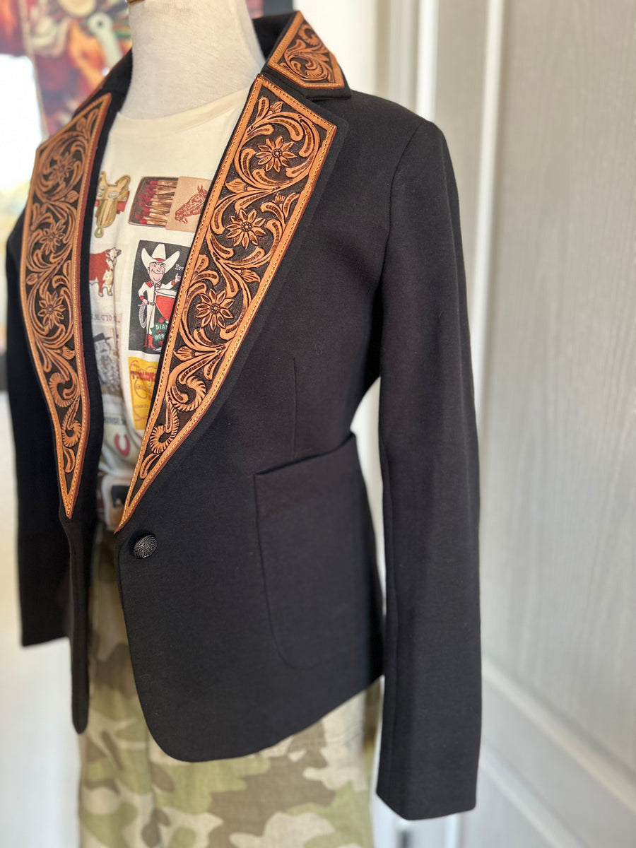 Tooled Leather Blazer – Pradera - purveyors of the west